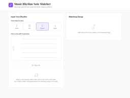 Music Rhythm Note Matcher