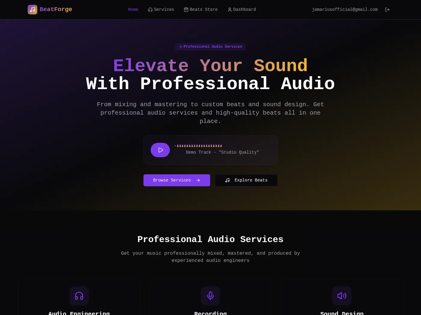 Music Services & Beats Marketplace