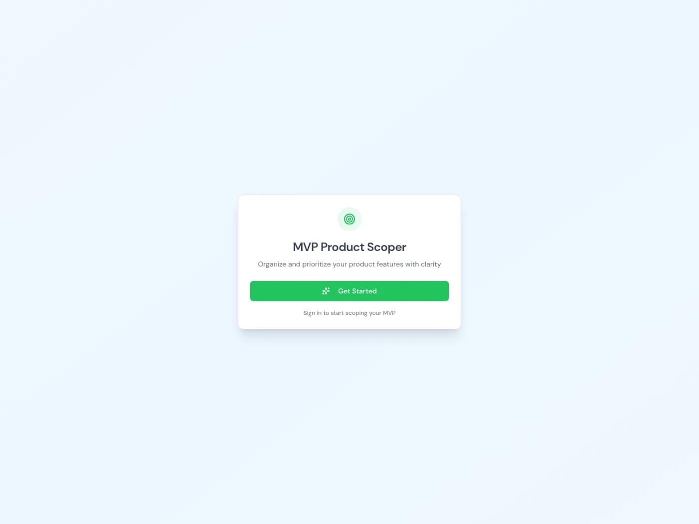 MVP Product Scoper