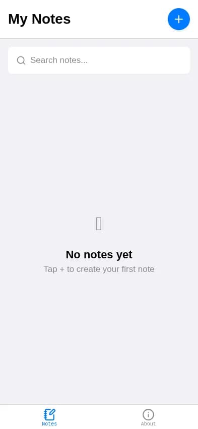 My Notes App Project by Junaid Ahmed: Simple Mobile Notes Application