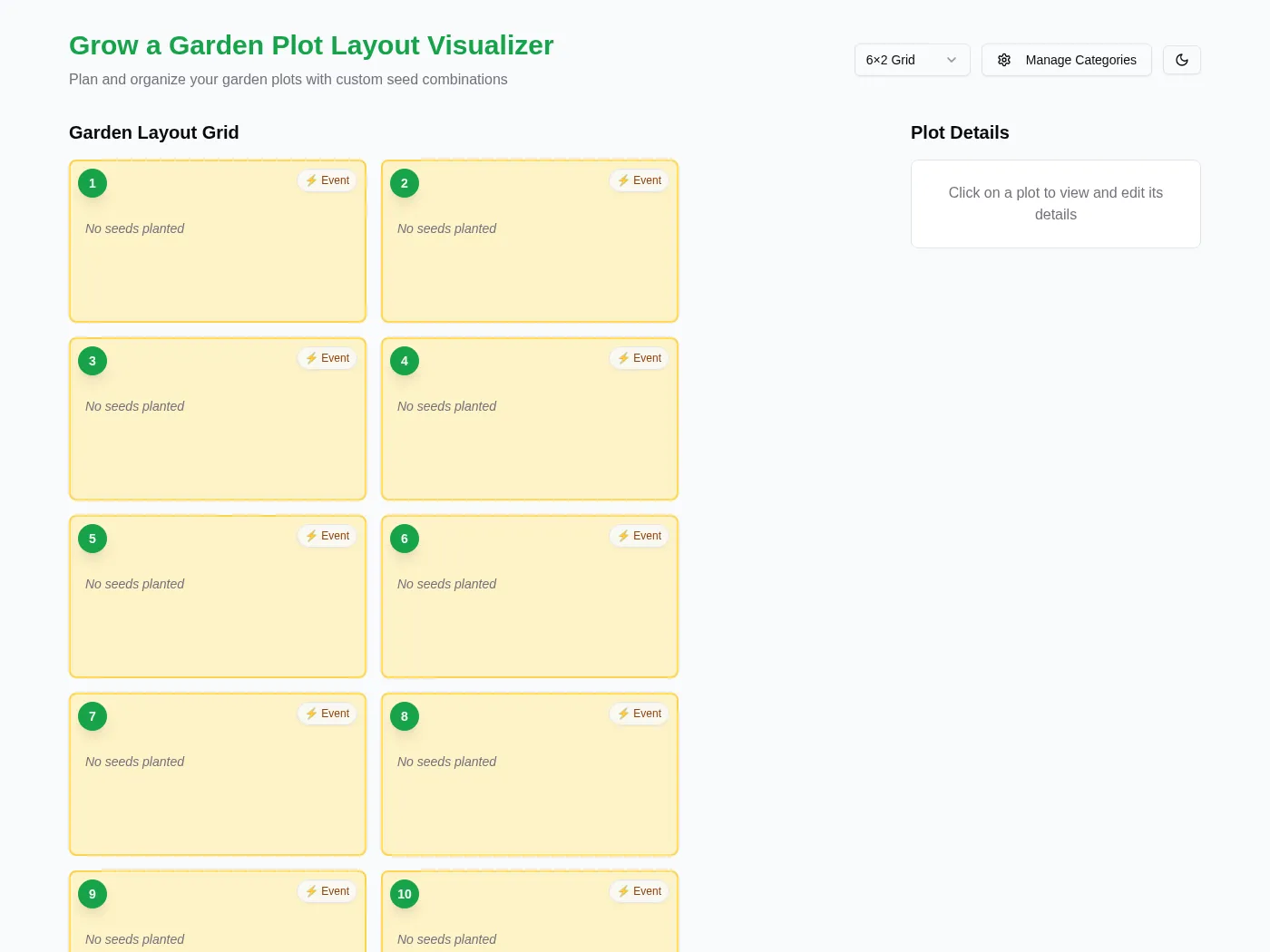 Grow a Garden Plot Layout Visualizer