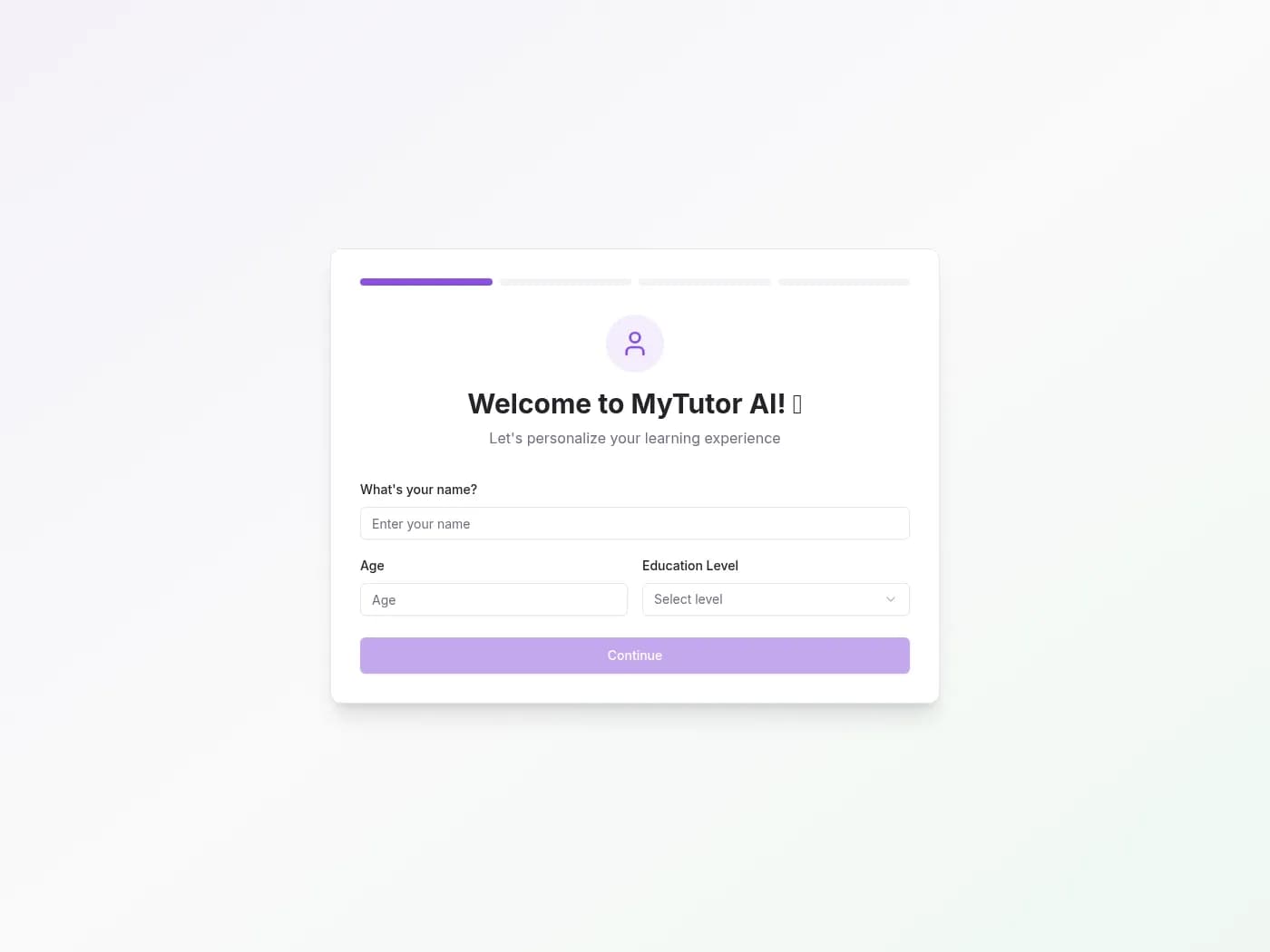 MyTutor AI – Personalized AI Study Buddy for Students with Gamified Learning & Smart Scheduling