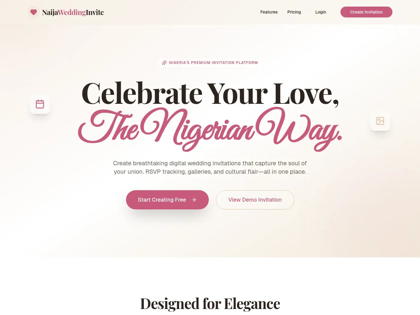 NaijaWeddingInvite