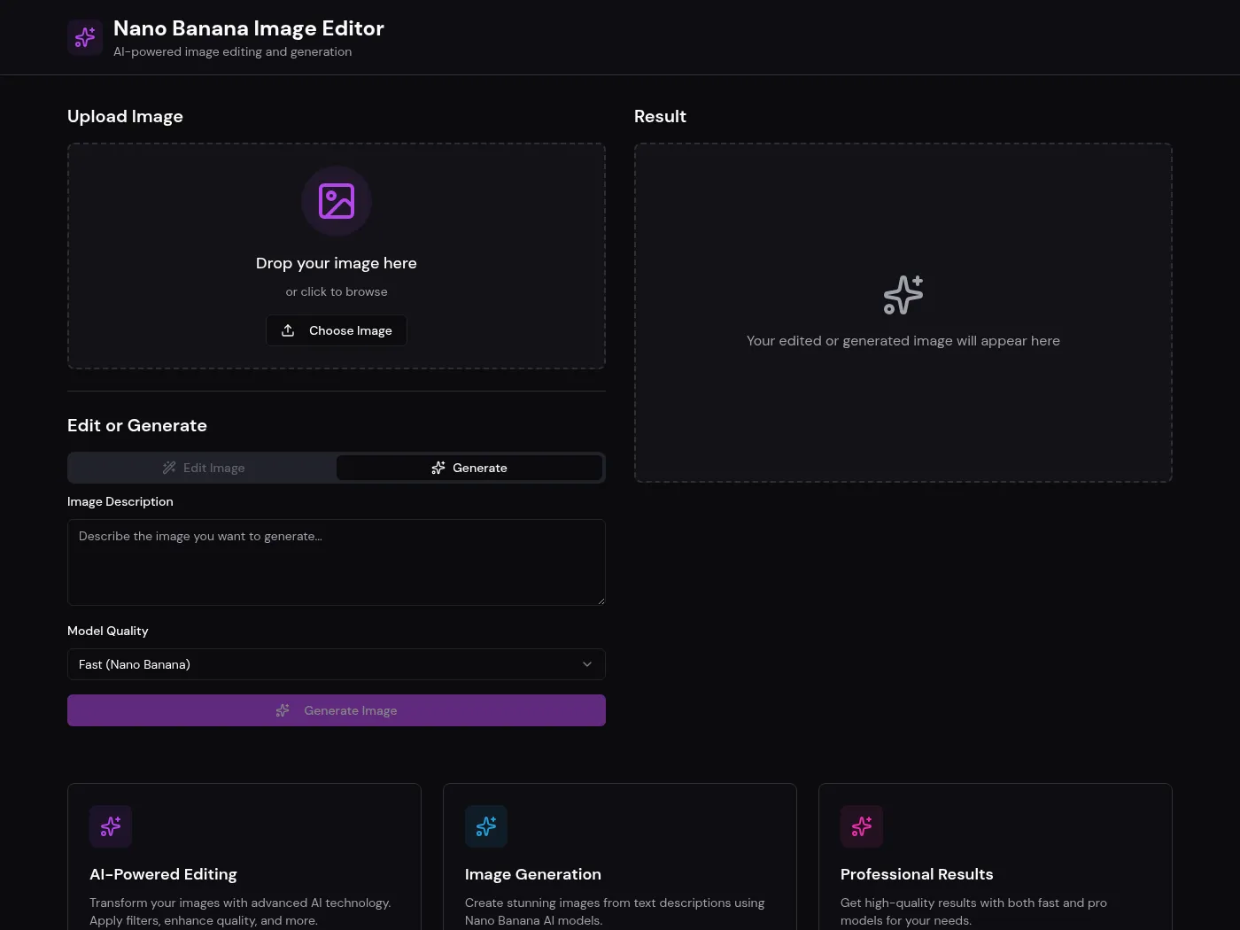 Nano Banana Image Editor