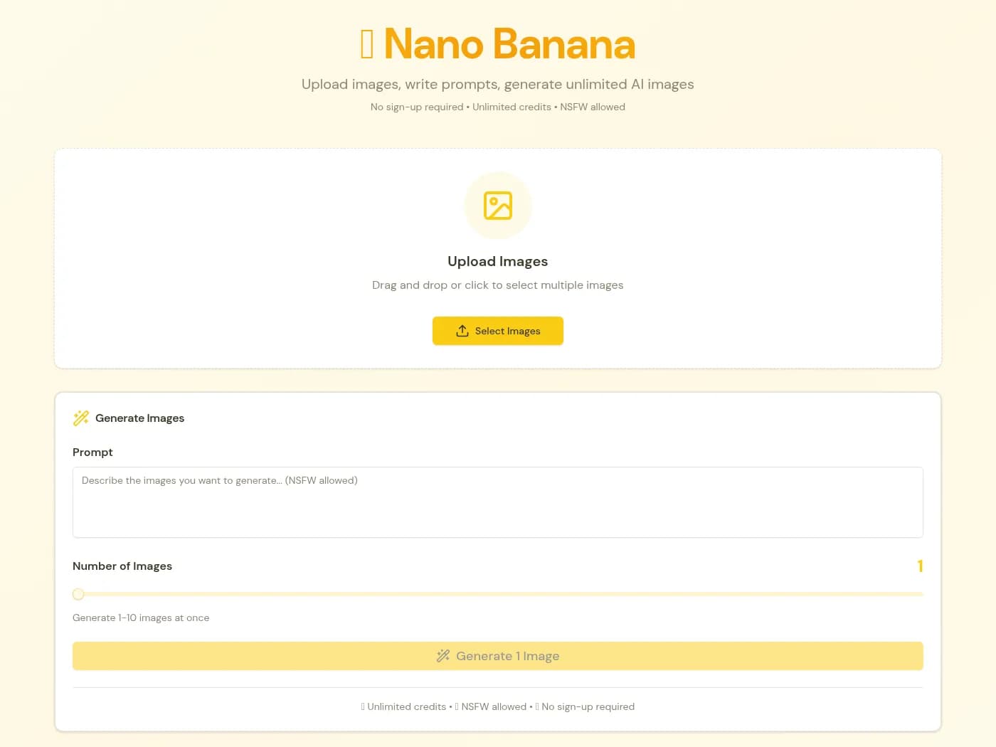 Nano Banana Image Generator Website