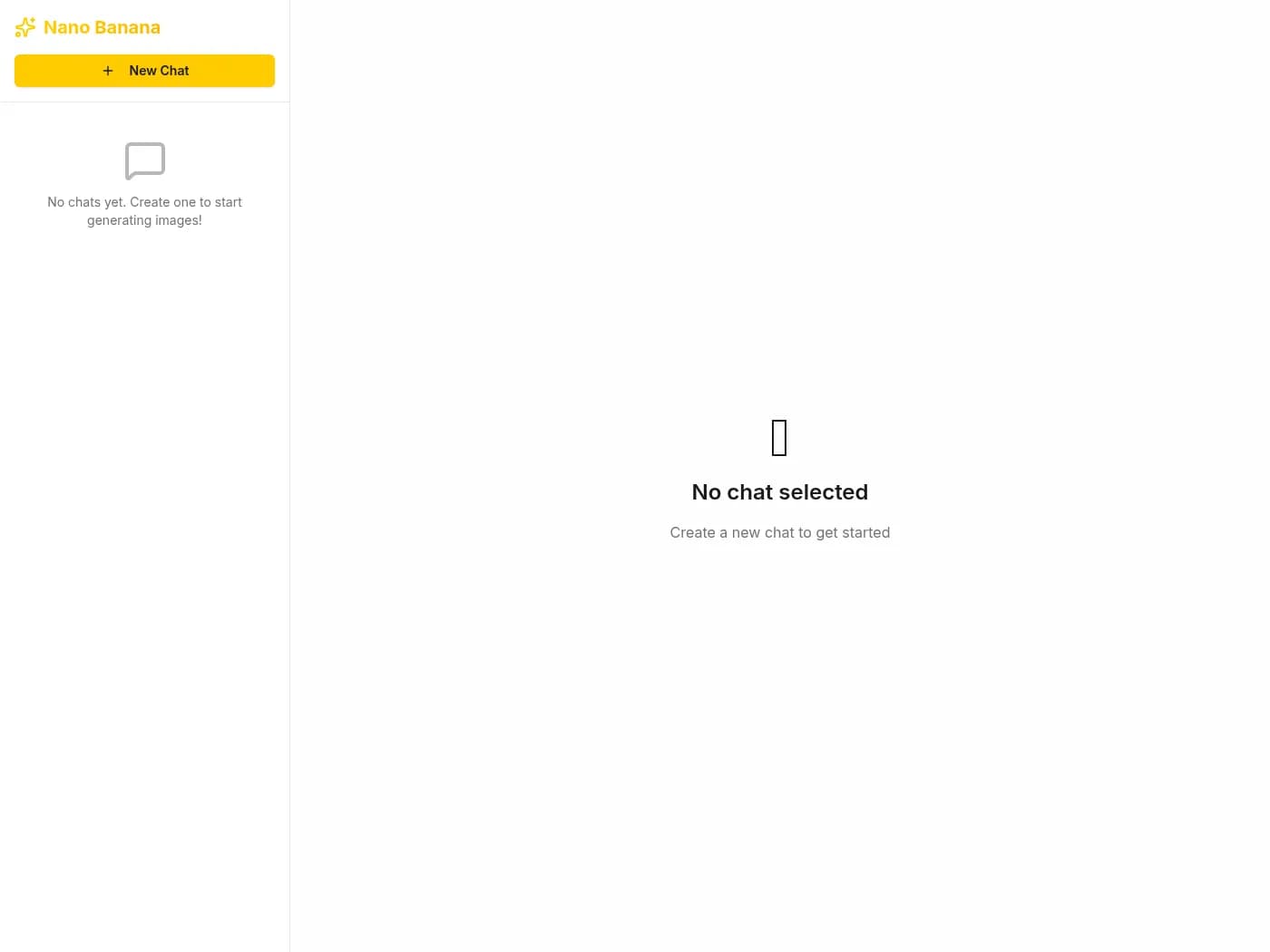 Nano Banana Image Generator with Persistent Chat Memory