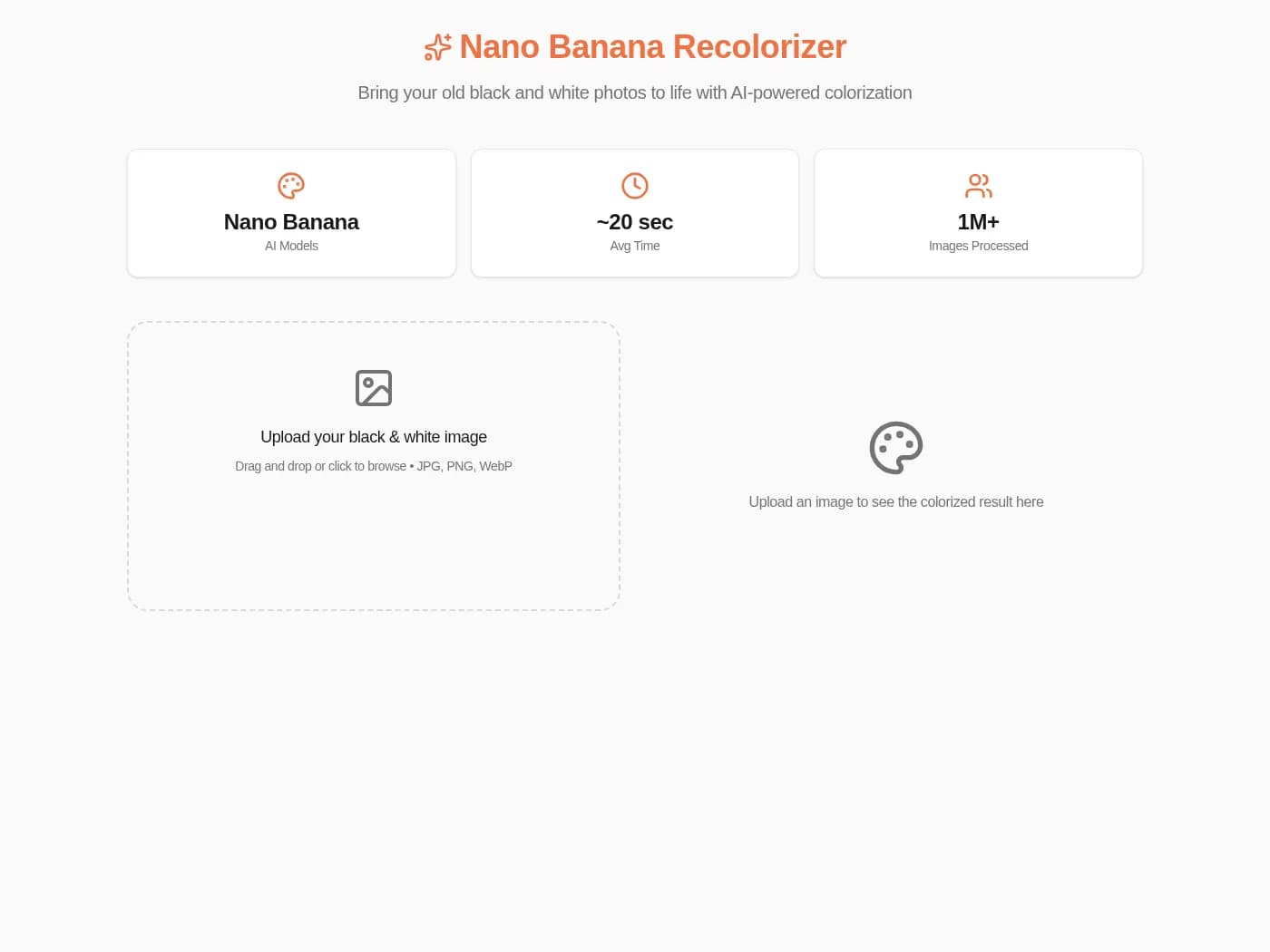 Nano Banana Image Recolorizer