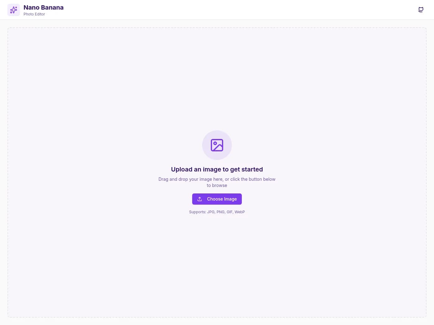 Nano Banana Photo Editor Web App