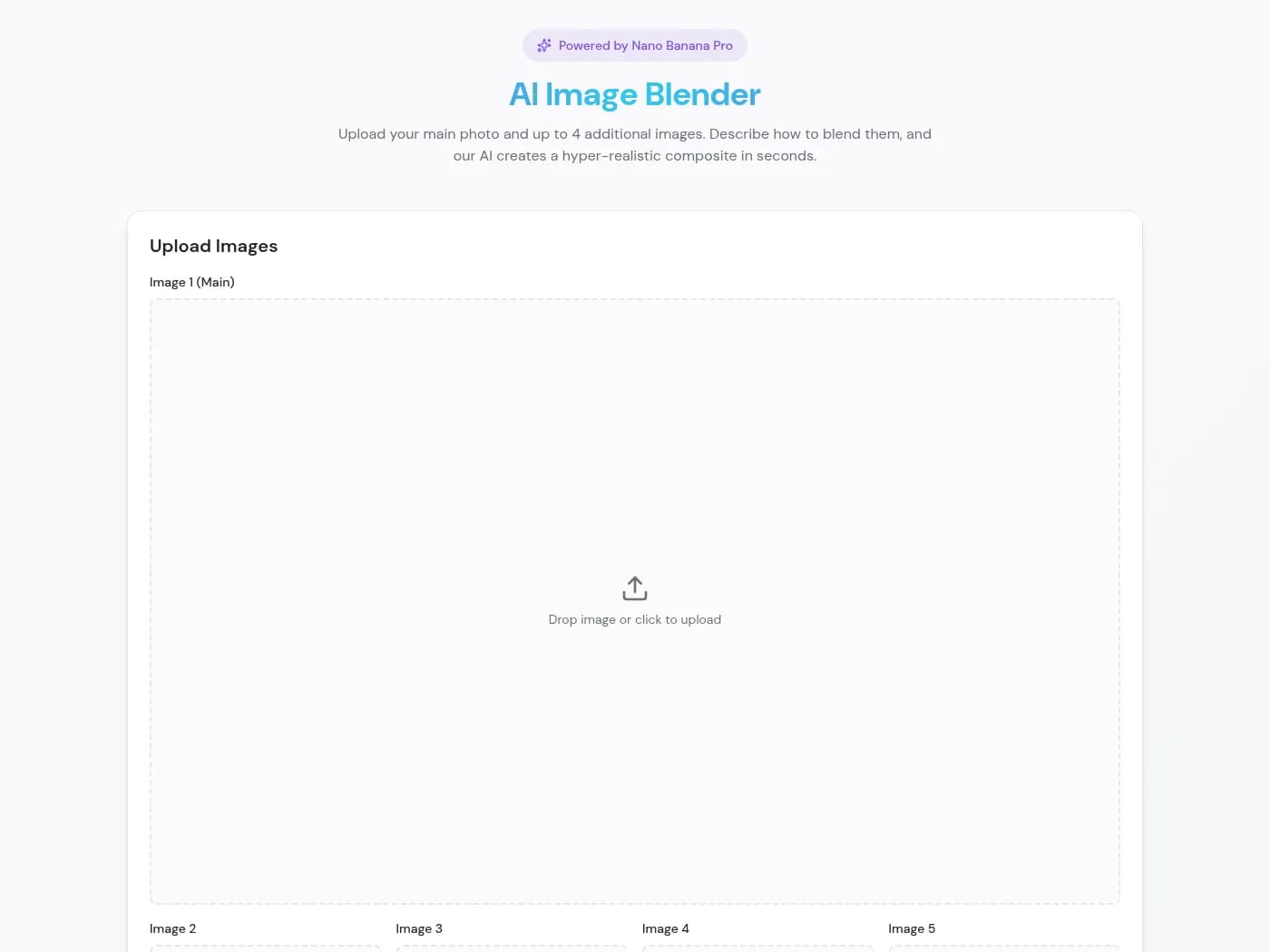 Nano Banana Pro Seamless AI Image Blender