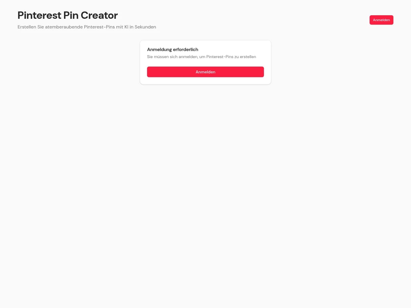 Pinterest Pin Creator