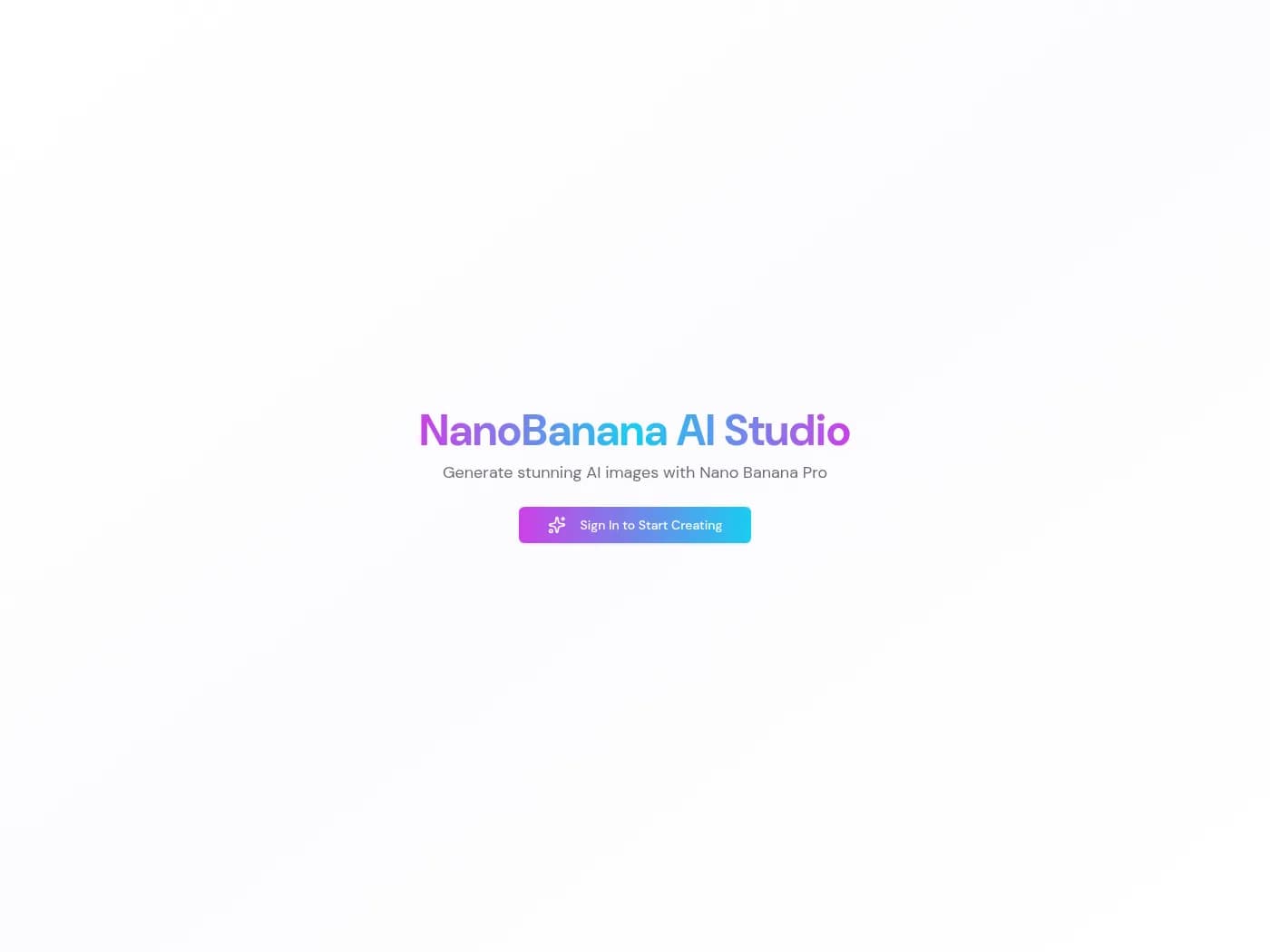 NanoBanana AI Studio