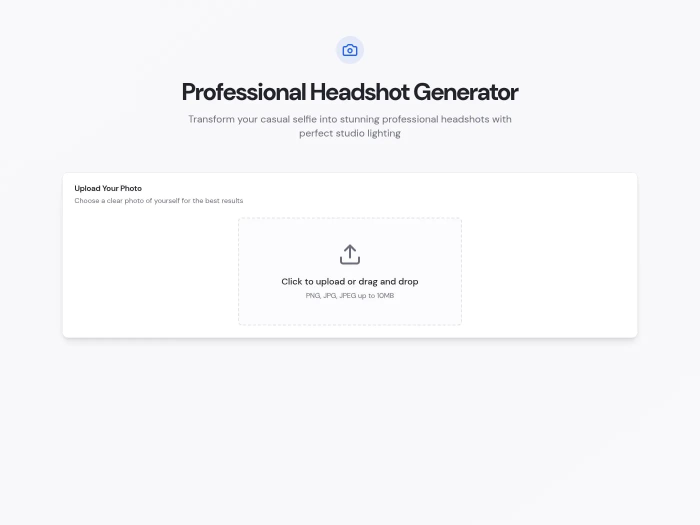 NanoBanana Pro Headshot Generator SaaS