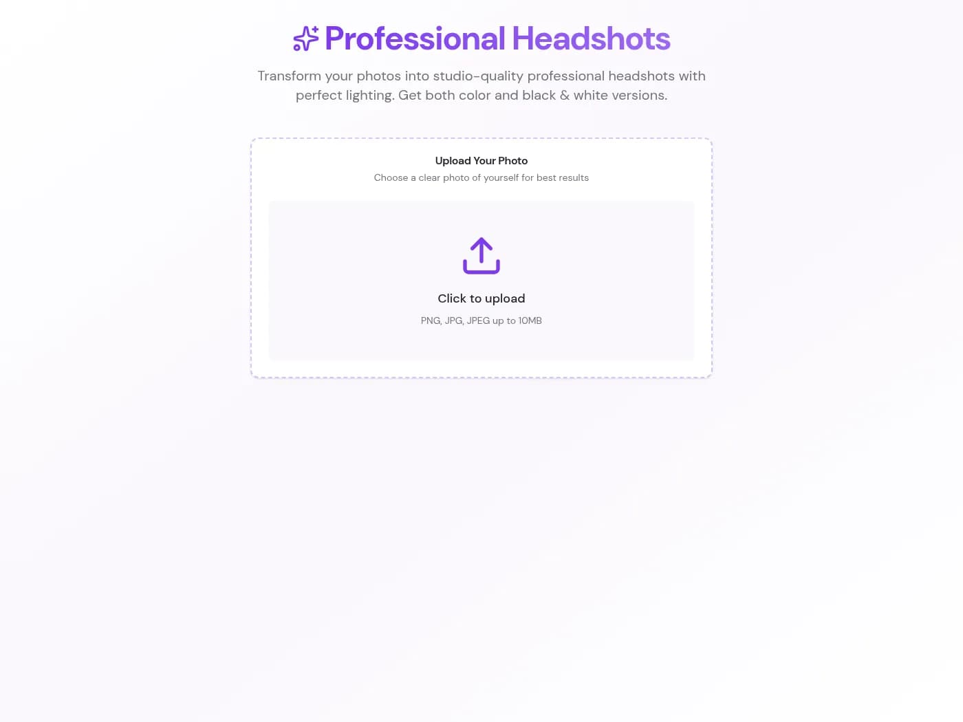 nanoBanana Pro Headshot SaaS