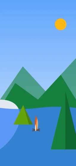 Nature-Themed Animated Standby App for Android 15