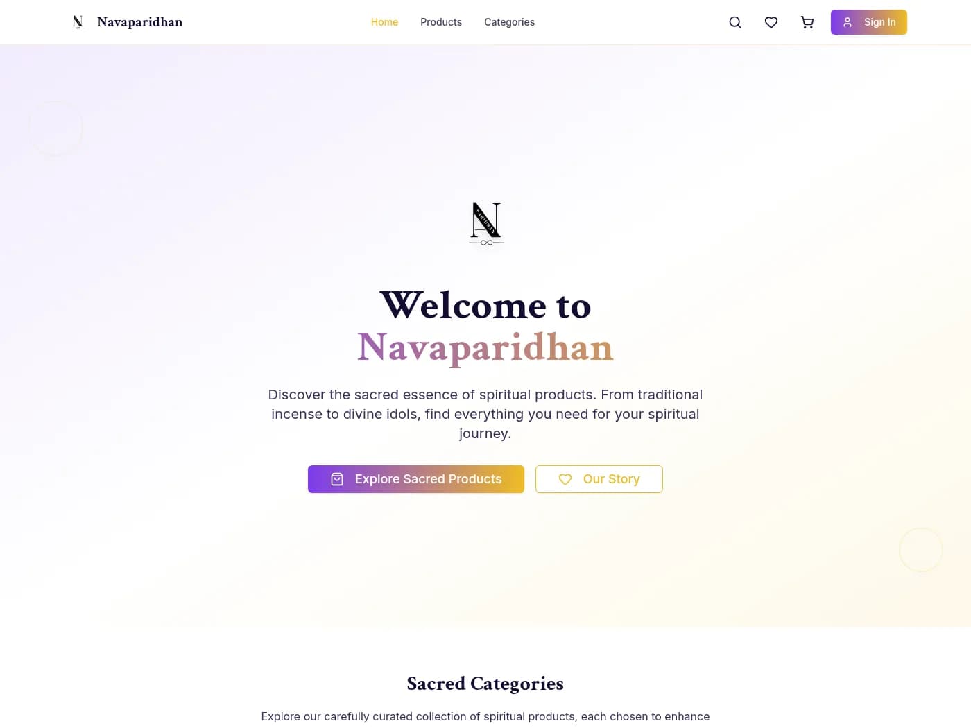 Navaparidhan Ecom Store