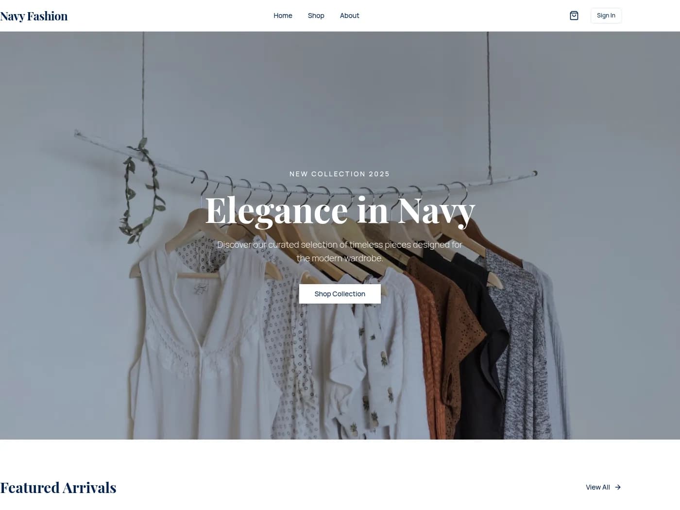 Navy Fashion App