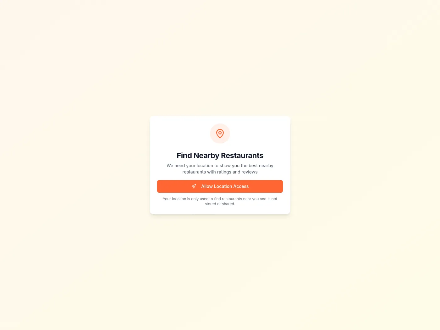 Nearby Restaurant Explorer: Find Top Rated Places with Reviews