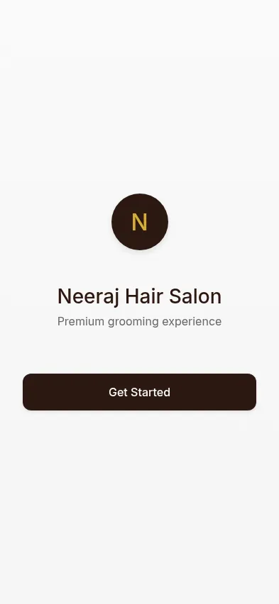 Neeraj Hair Salon Mobile App