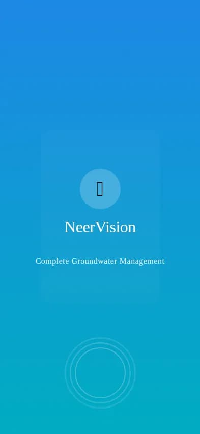 NeerVision: Modern Motion UI Mobile App for Groundwater Management