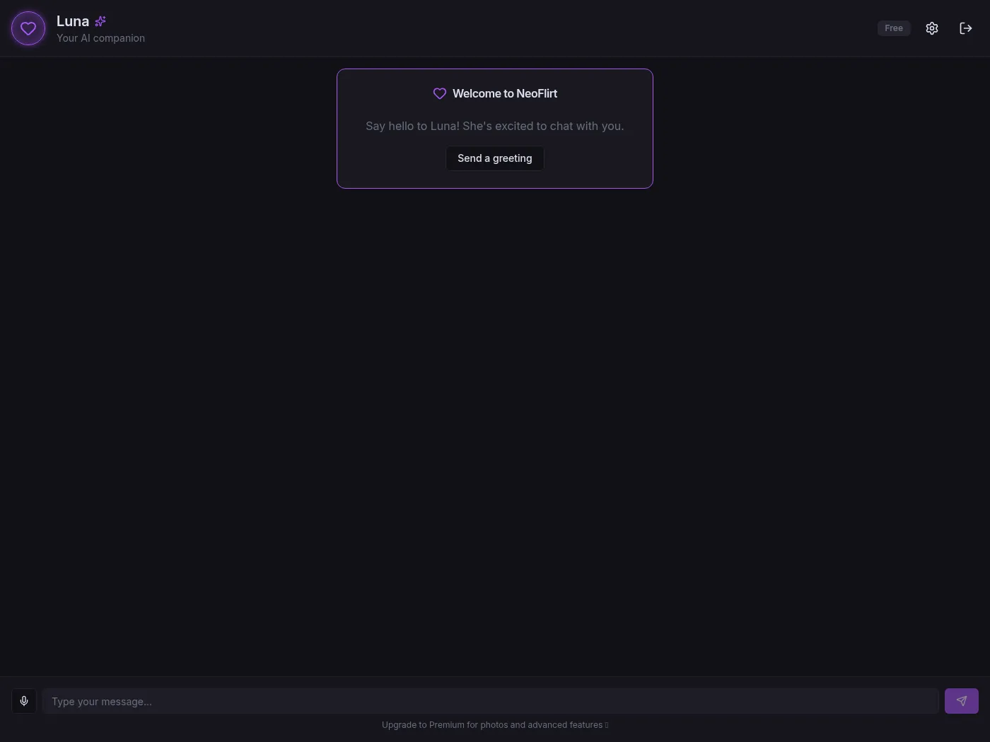 NeoFlirt: AI Flirt Chat with Voice and Visual Avatars