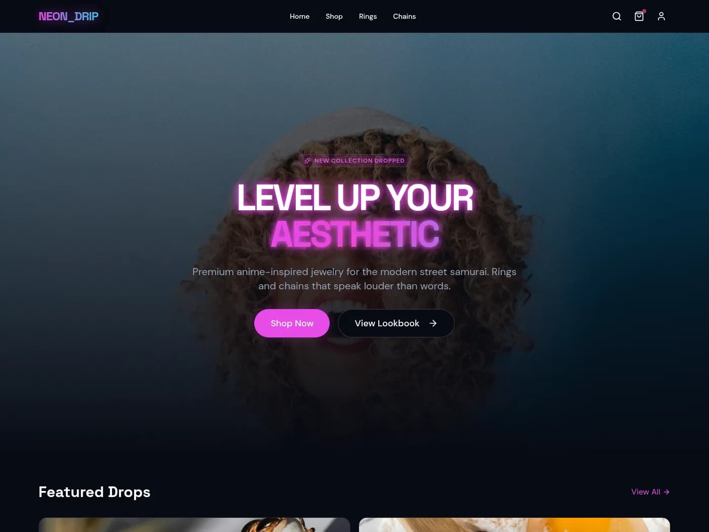 NeonDrip Shop PWA