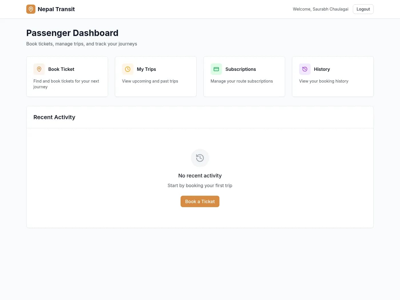 Nepal Transit & Fleet Management Platform