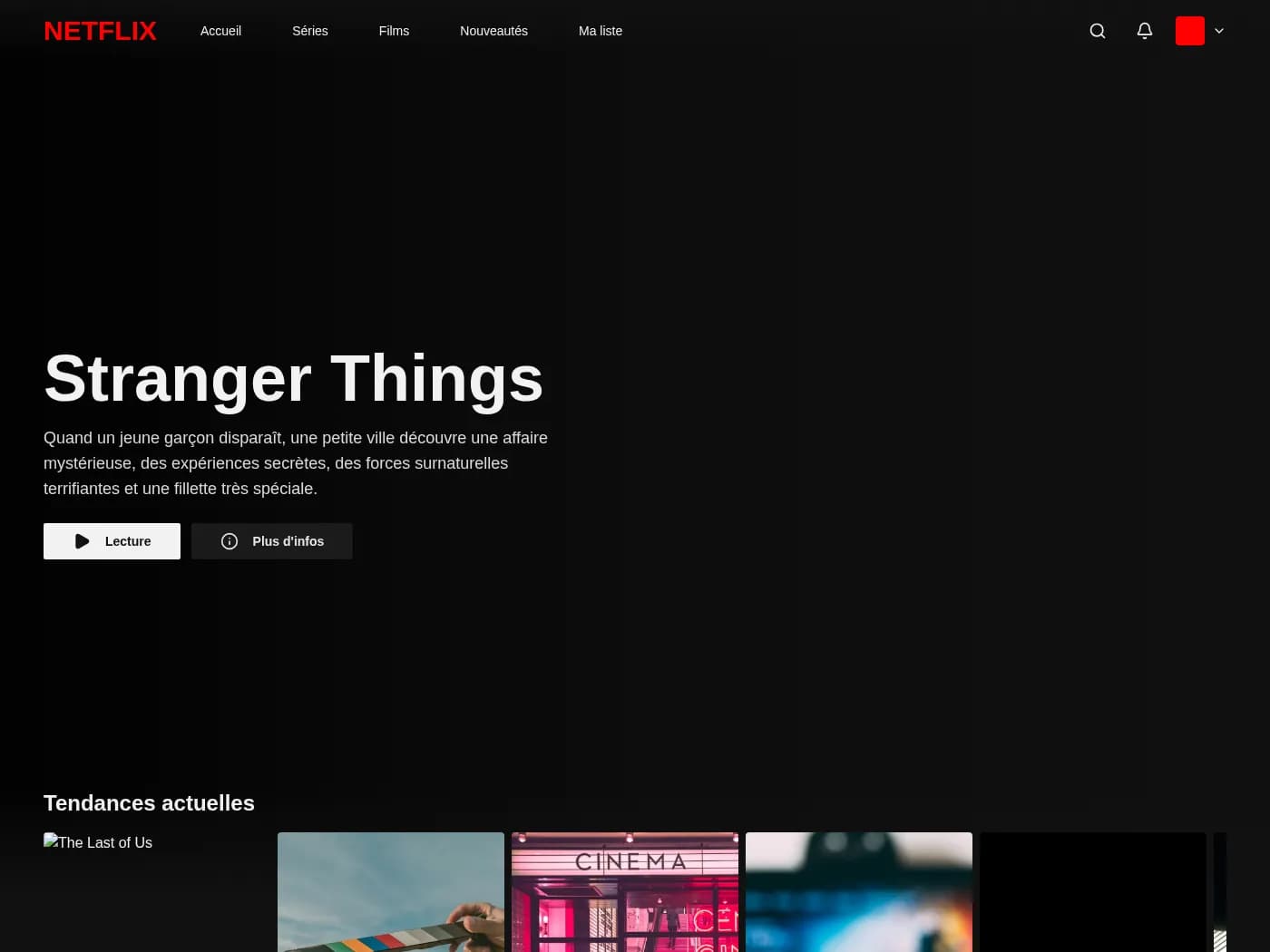 Netflix Clone – Dynamic and Responsive Streaming Platform