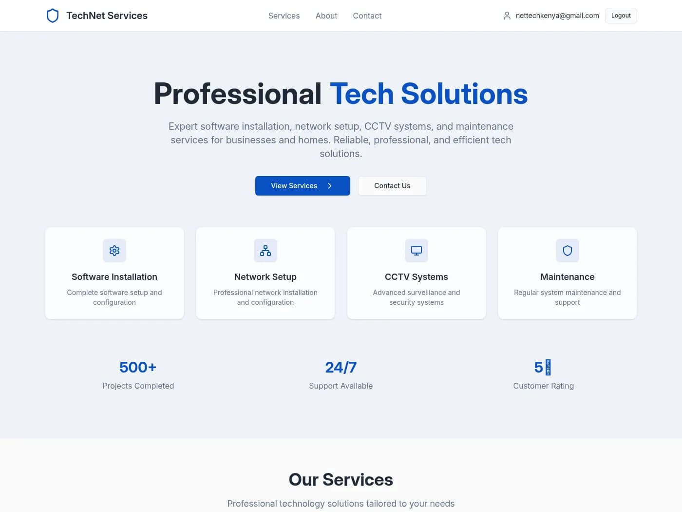 Network Services Management Platform