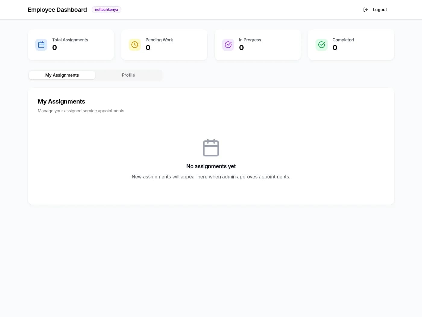 Networking Service Management & Appointment Platform