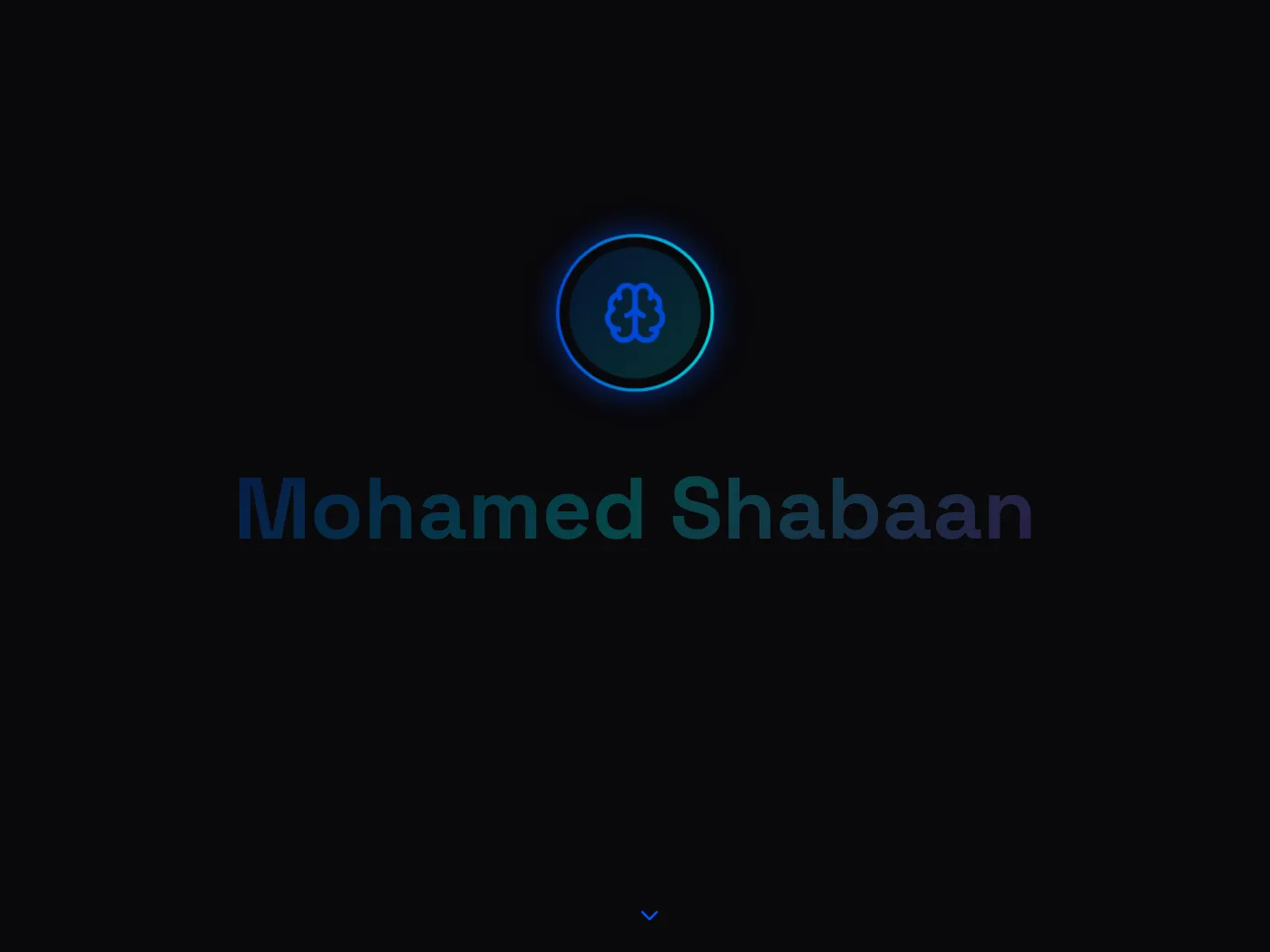 Neural Nexus: Mohamed Shabaan's Futuristic AI Portfolio