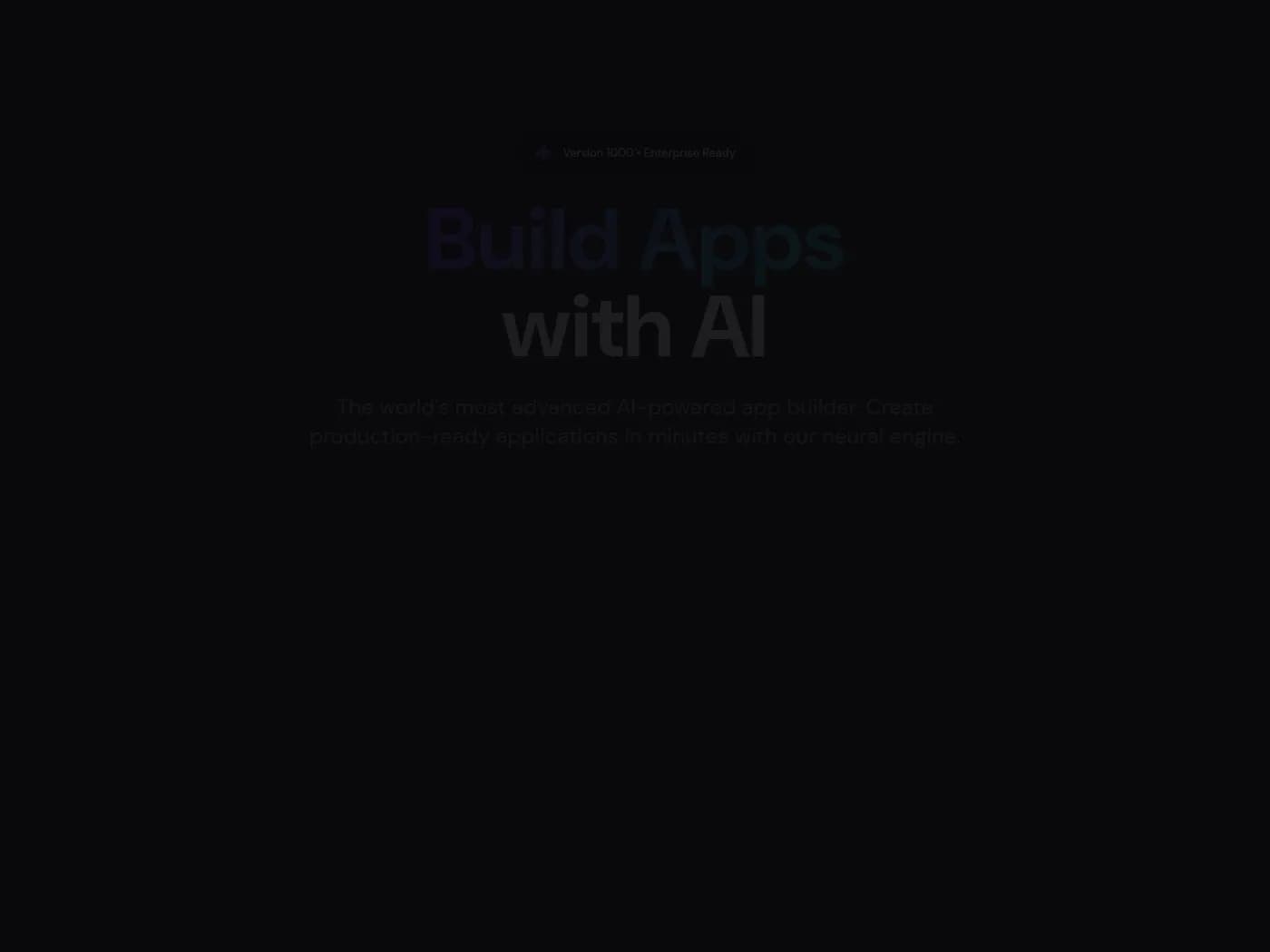 NeuroBuild Web – AI-Powered Infinite-Scale App Builder & Autonomous Web Ecosystem