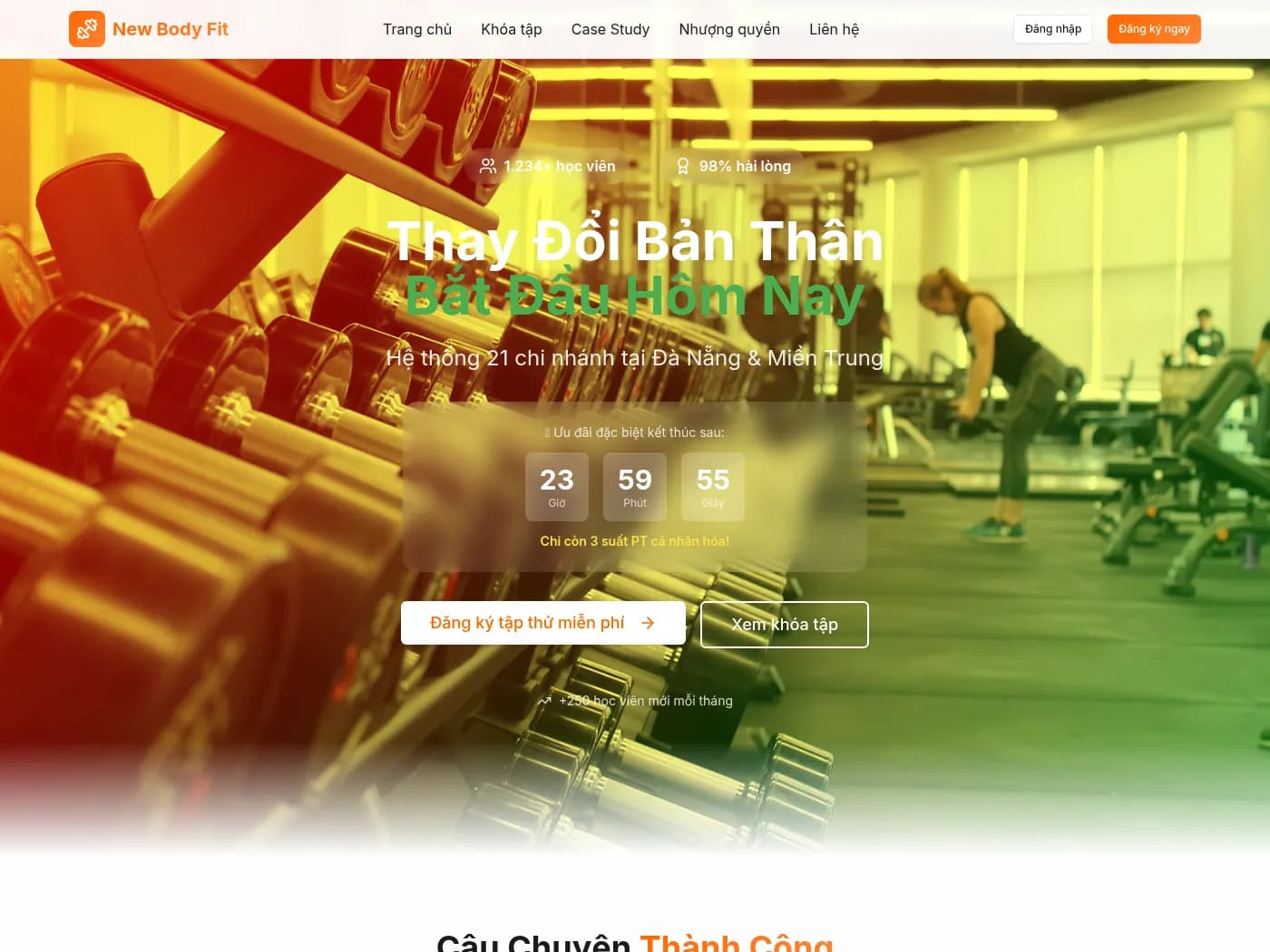 New Body Fit - Gym Franchise Growth Platform