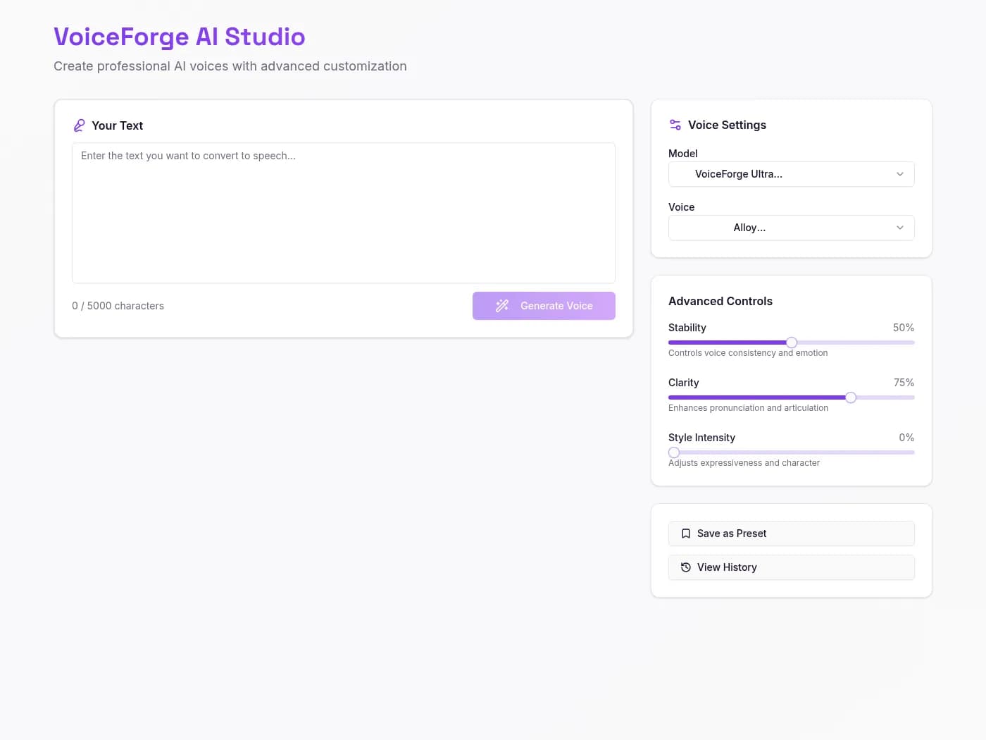 Next-Gen AI Voice Platform