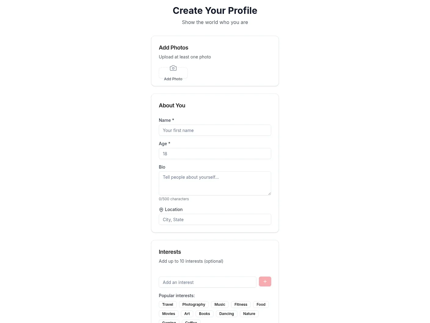Next-Gen Dating & Hookup Platform