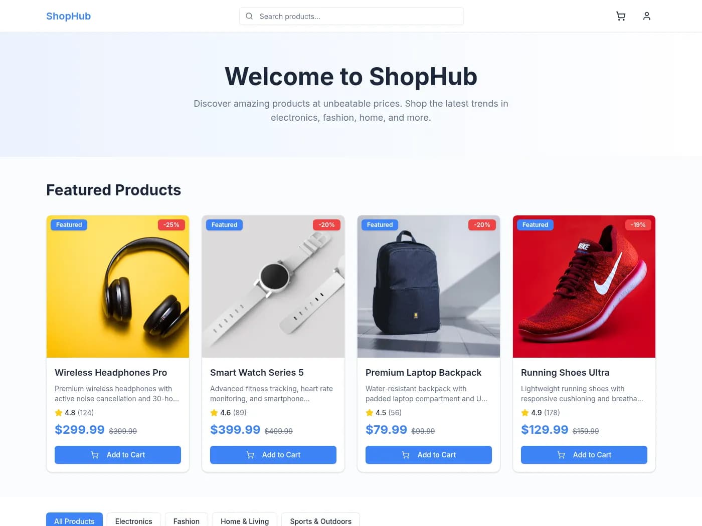 Next-Gen Shopping Platform