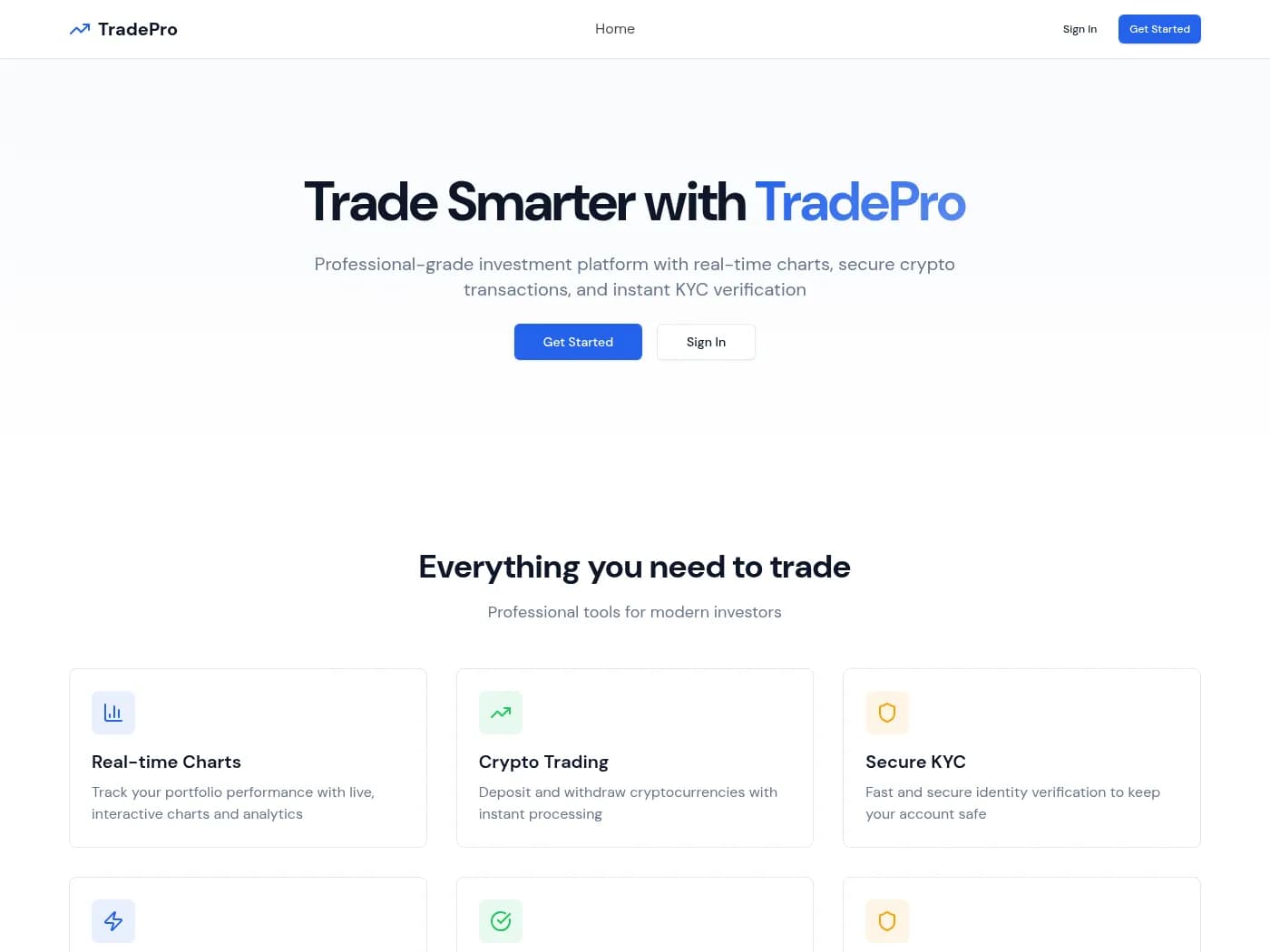 NextGen Investment Trading Platform