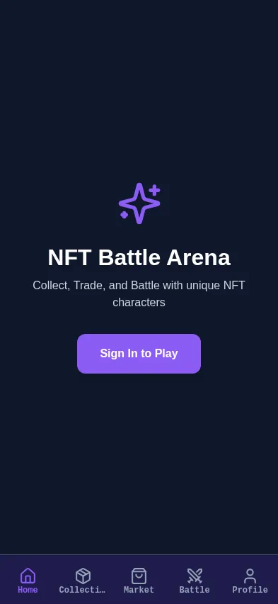 NFT Game for Mobile