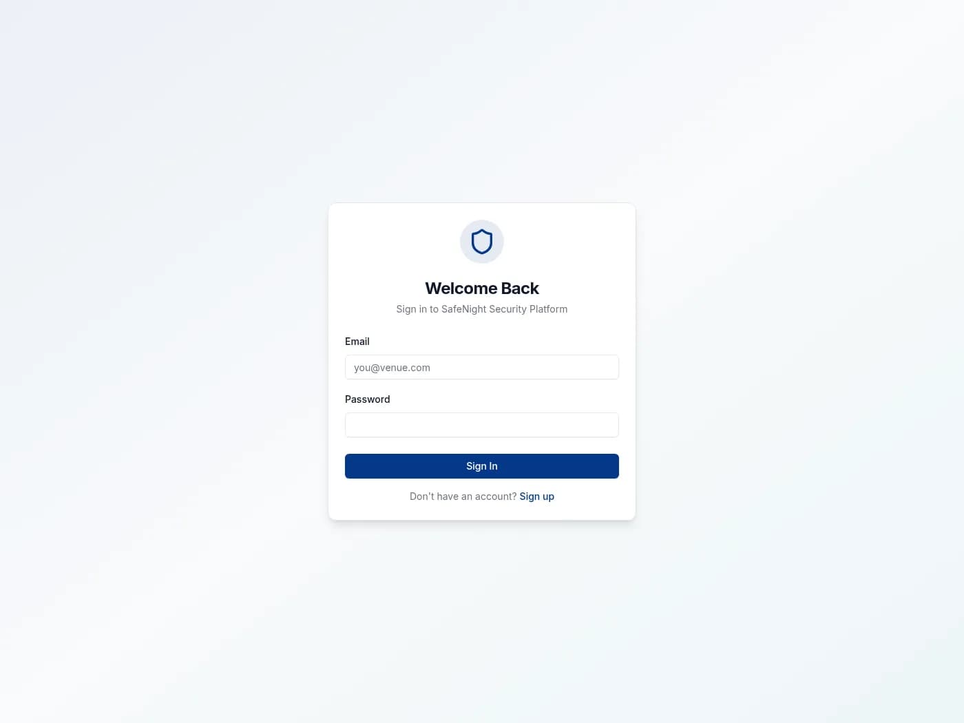 Nightlife Safety & Collaboration Platform for Secure Venue Networks
