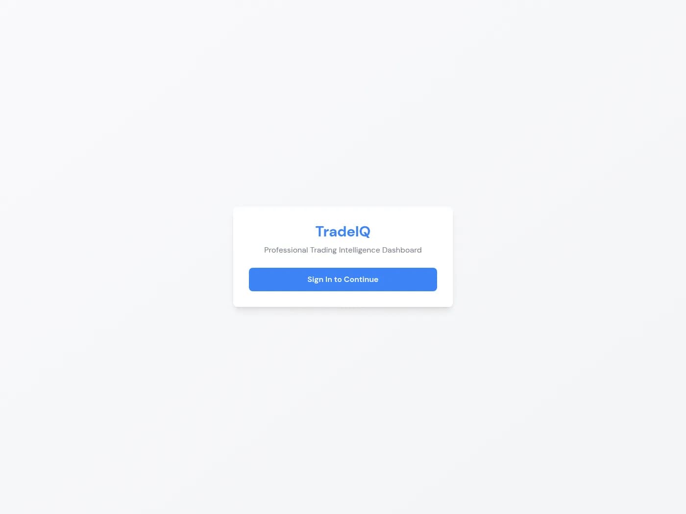 Trading Dashboard