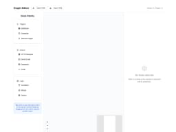 Node-to-Node Visual Graph Editor with YAML Import/Export