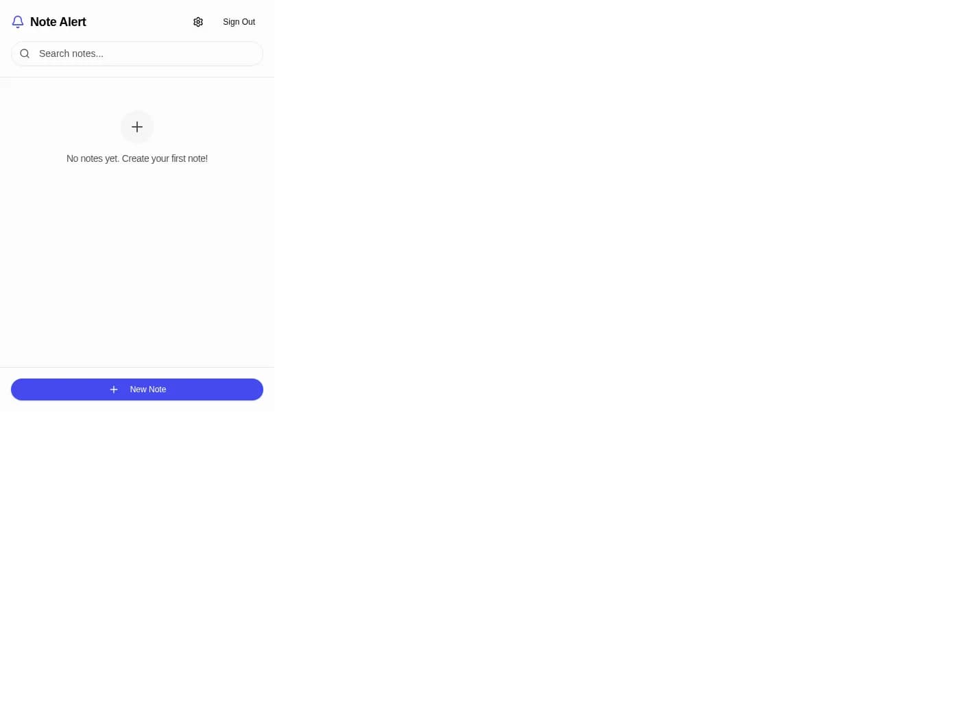 Note Alert Chrome Extension