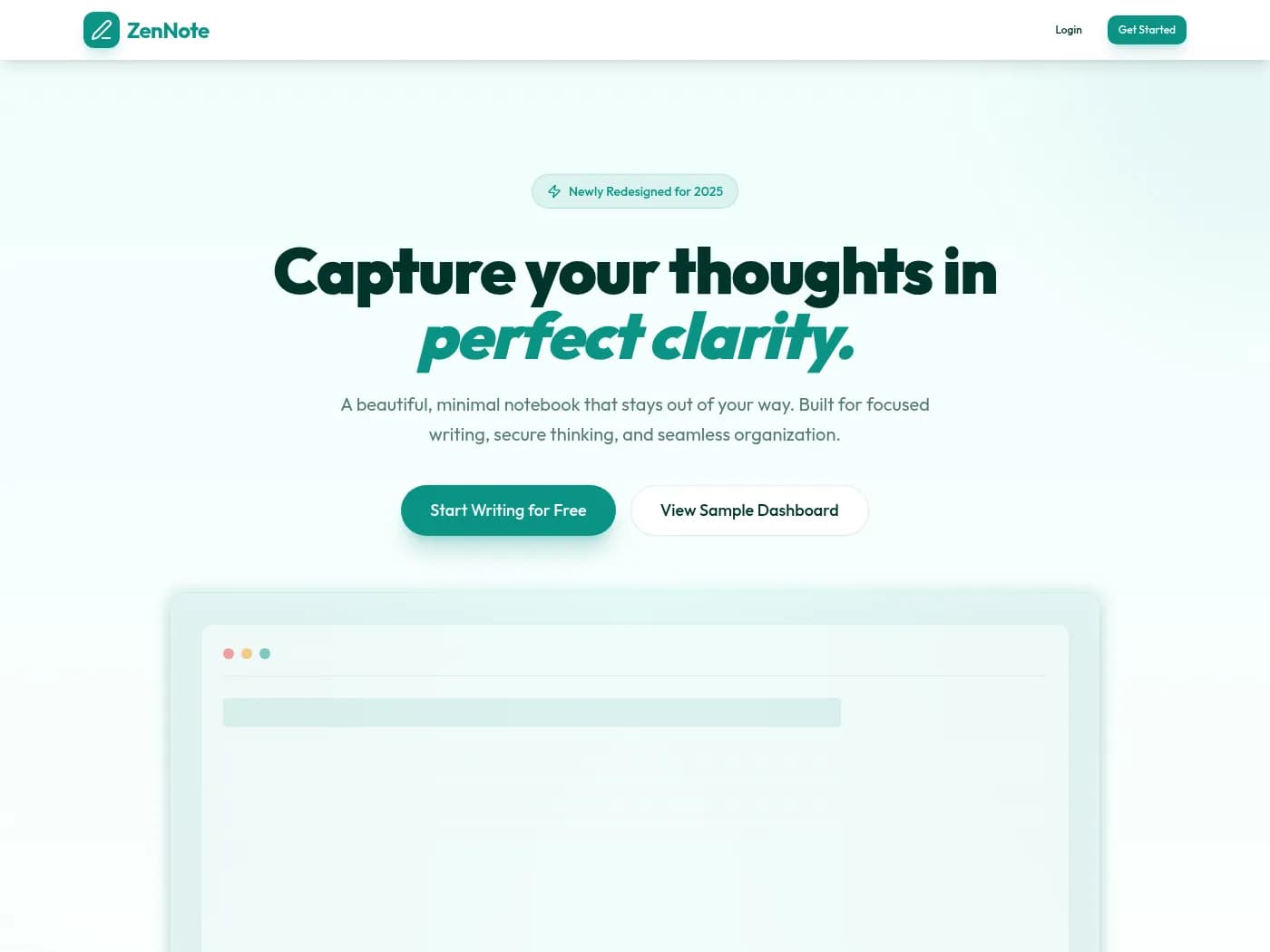 Notebook Auth App