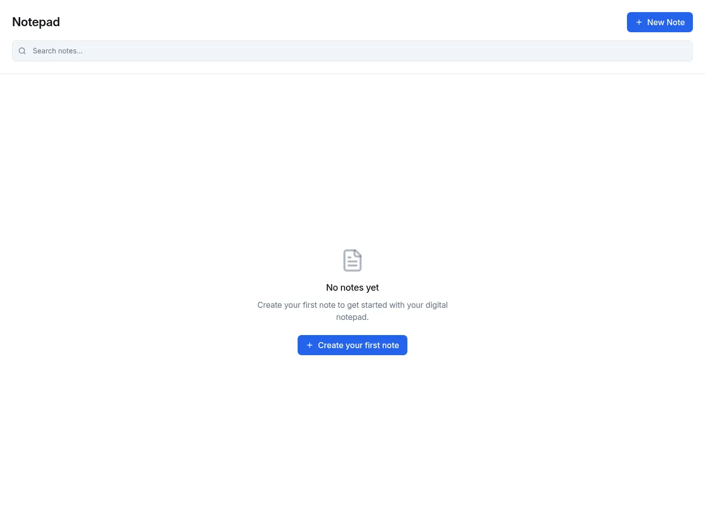 Notepad – Minimal Notes App