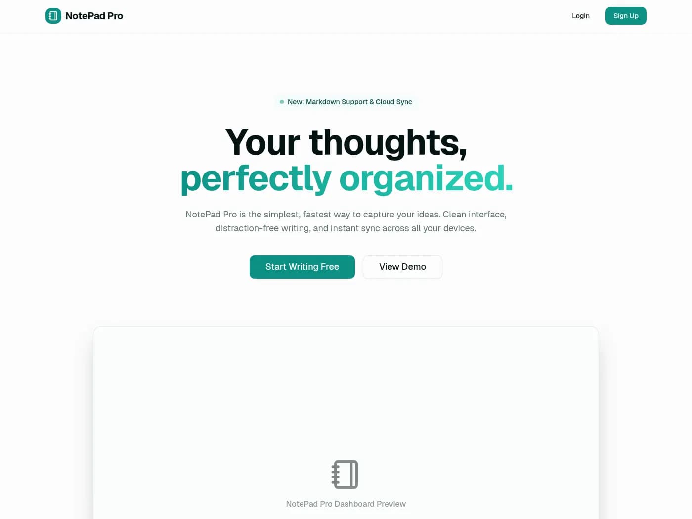 NotePad Pro