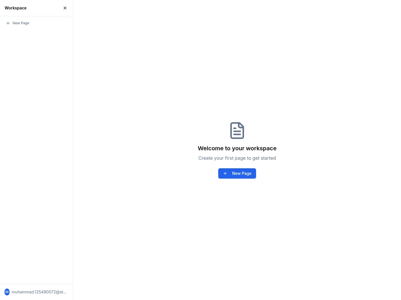Notion-Style Workspace Docs