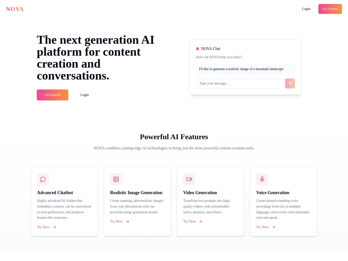 NOVA AI Platform