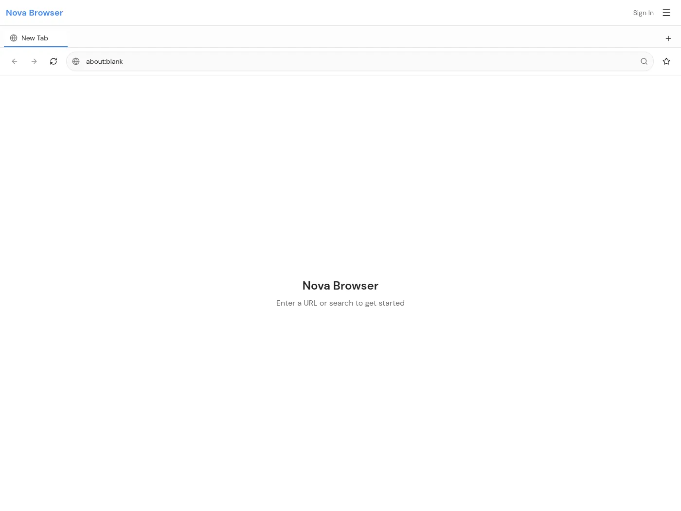 Nova Browser