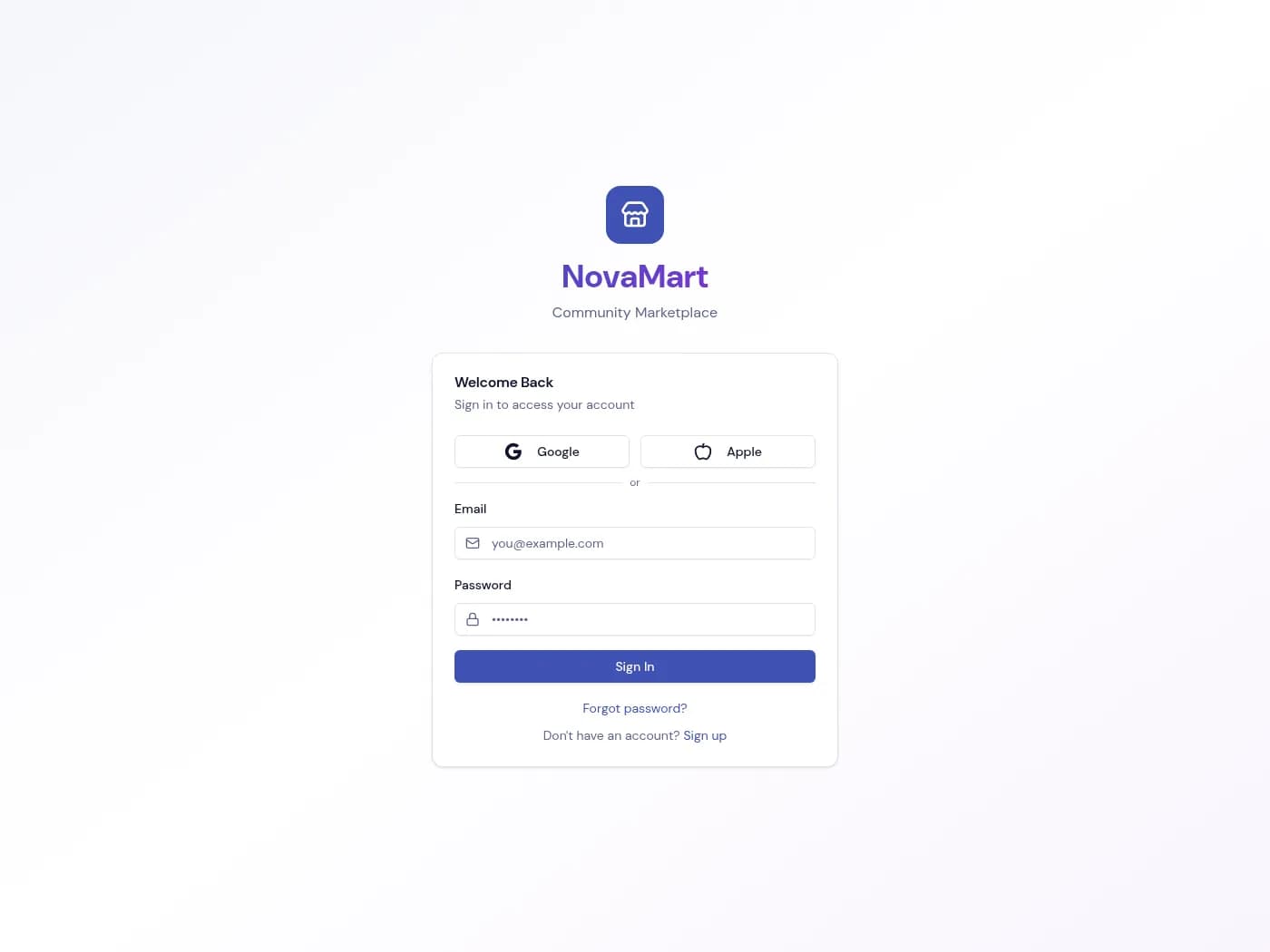NovaMart Full-Stack Community Marketplace Platform