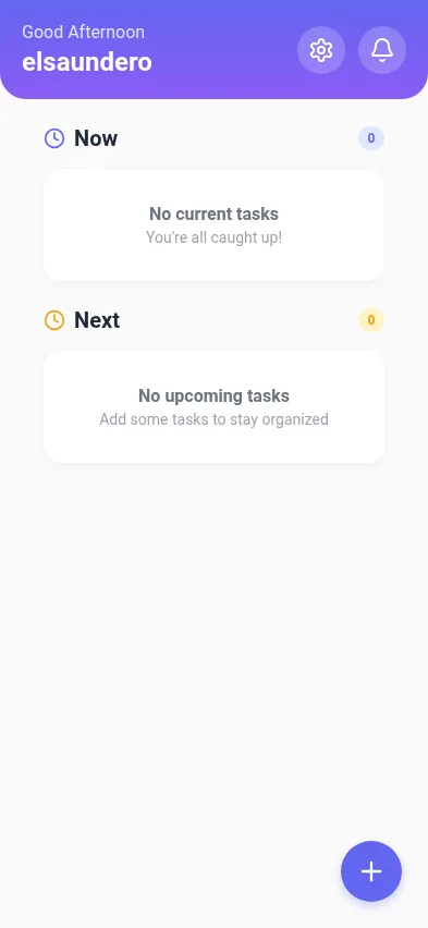 Now & Next - Android Notification Organizer