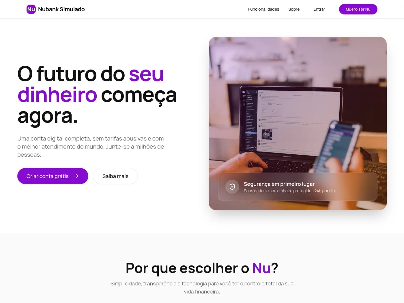 Nubank Simulado